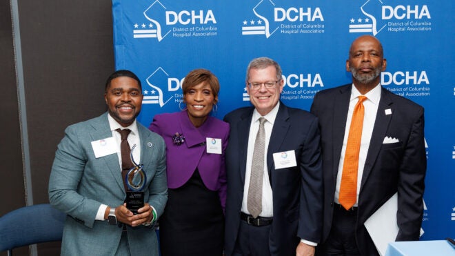 King Receives DCHA Award - School of Health - Georgetown